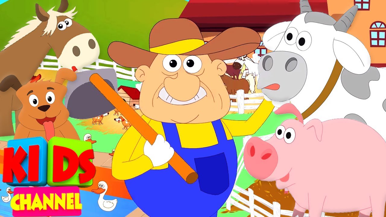 El viejo Macdonald tenía una granja | Dibujos animados | Educación ...