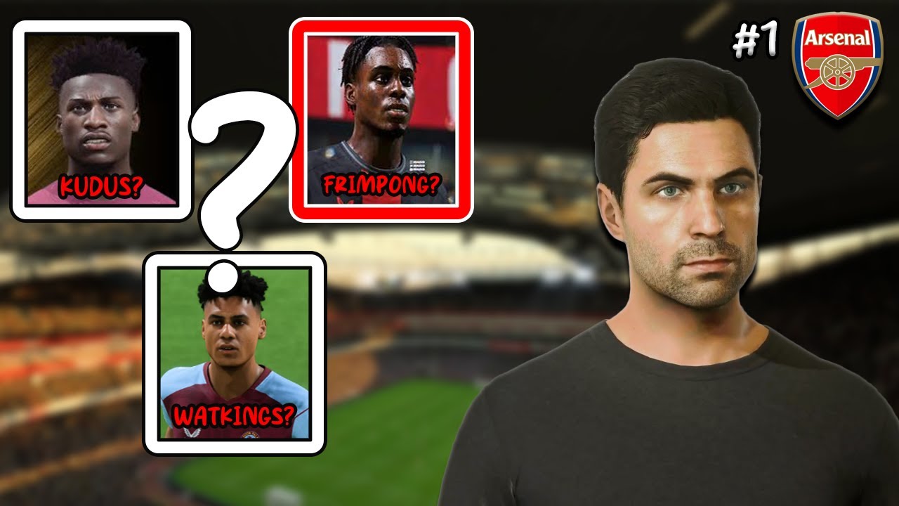 FC24 Arsenal fc career mode EP #1 Who do we sign???!!! - YouTube