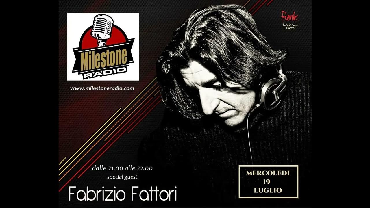 #Dj Fabrizio Fattori (Boomerang) Milestone Radio session 19.07.2023 - YouTube