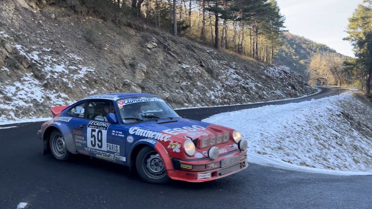 Rallye Monte Carlo Historique 2023 - SR10 - Day 3 - YouTube