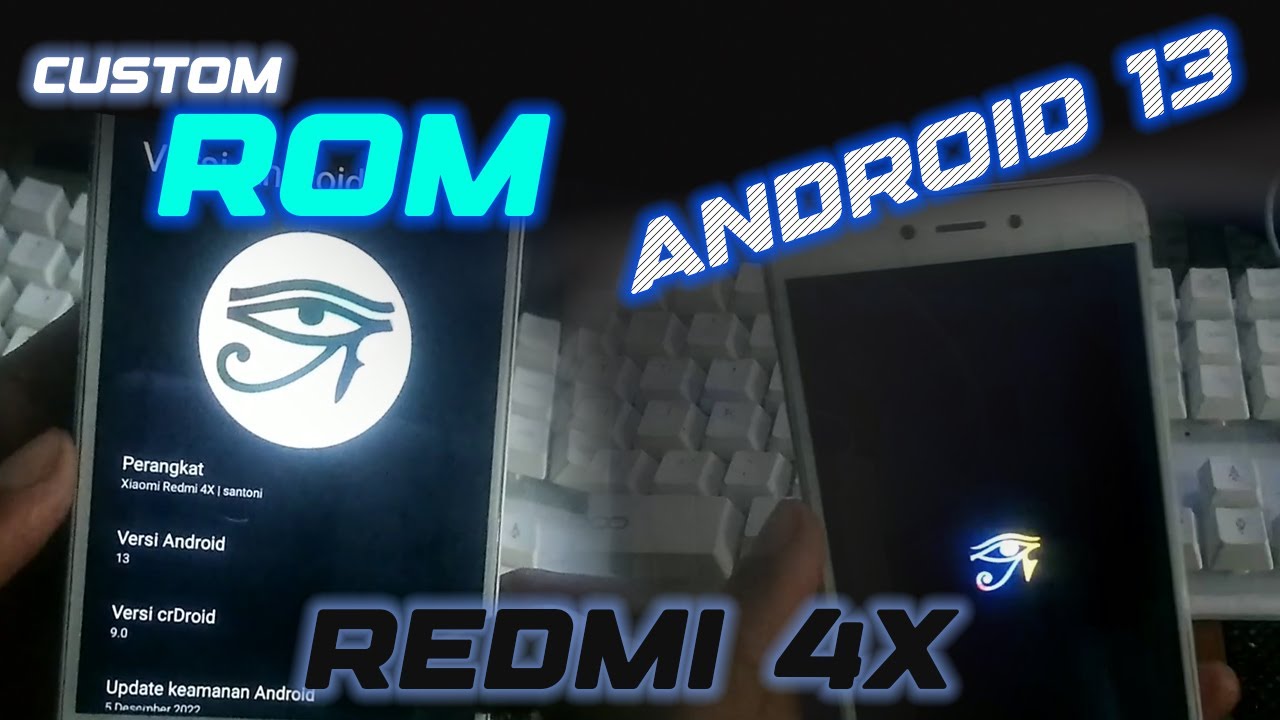Custom Rom Android 13 Redmi 4x | Review & Instal - YouTube