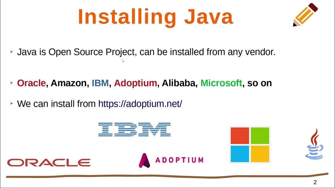 درس رقم 3 لغة جافا | Java Tutorial #03 Installing Java And IntelliJ - YouTube