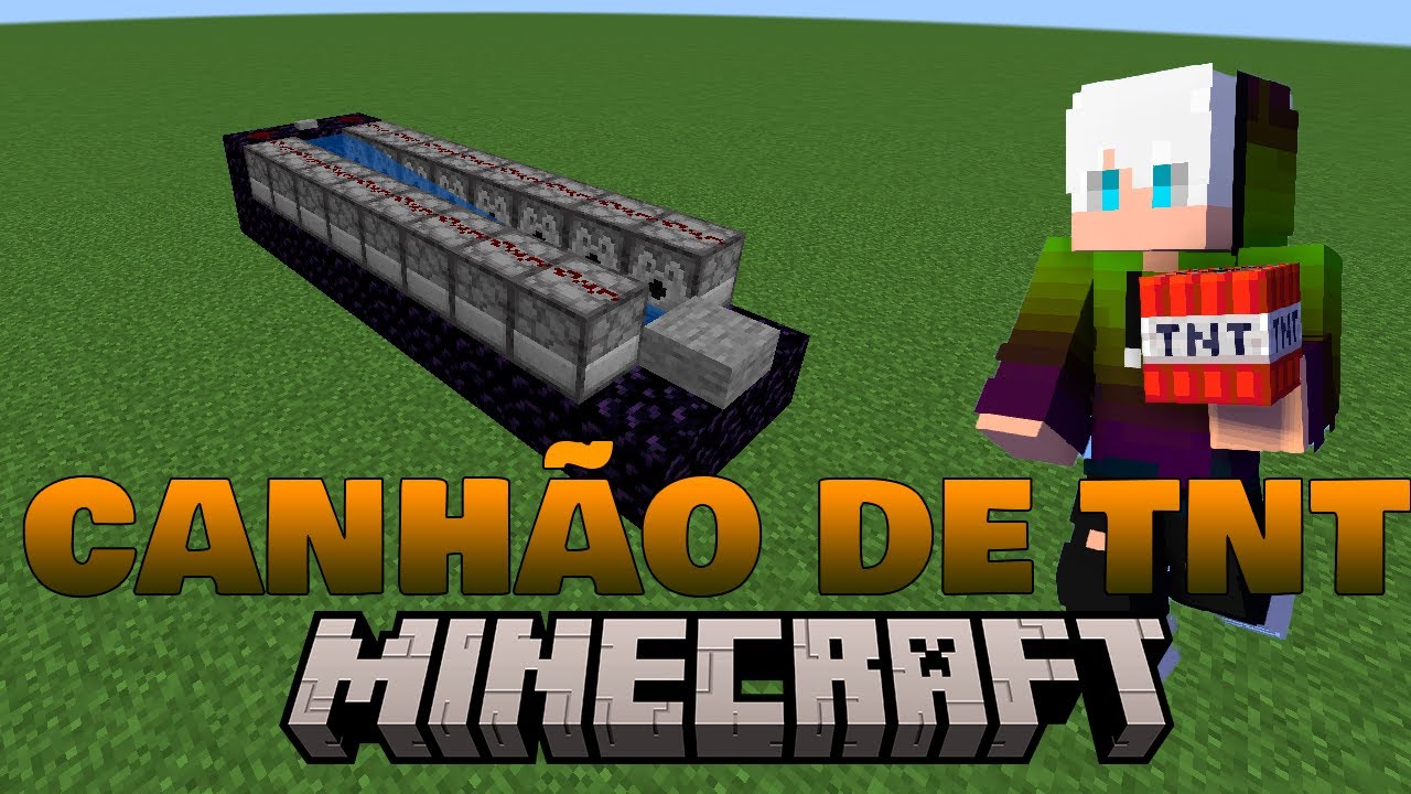 Minecraft Tutorial | Canhão De Tnt - YouTube