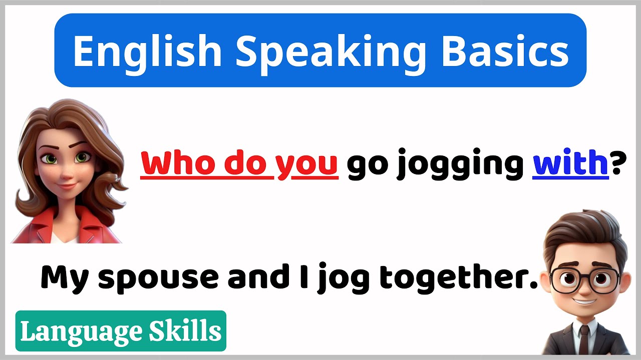 Learn 'Who do you + with' in English: Beginner Conversation Skills ...
