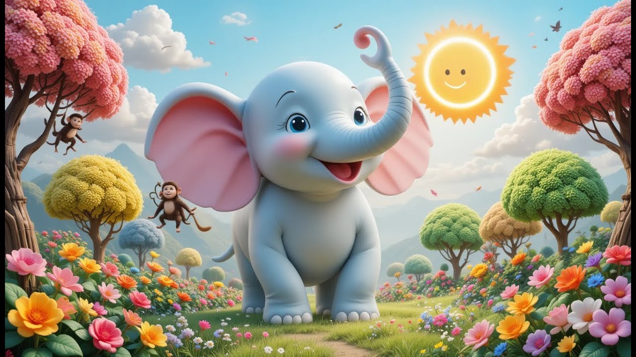 E is for Elephant | ABC Phonics Song & Fun Learning for Kids - YouTube