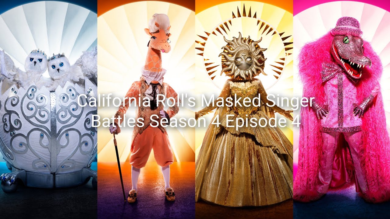 California Roll's Masked Singer Battles Season 4 Episode 4 (Group A ...
