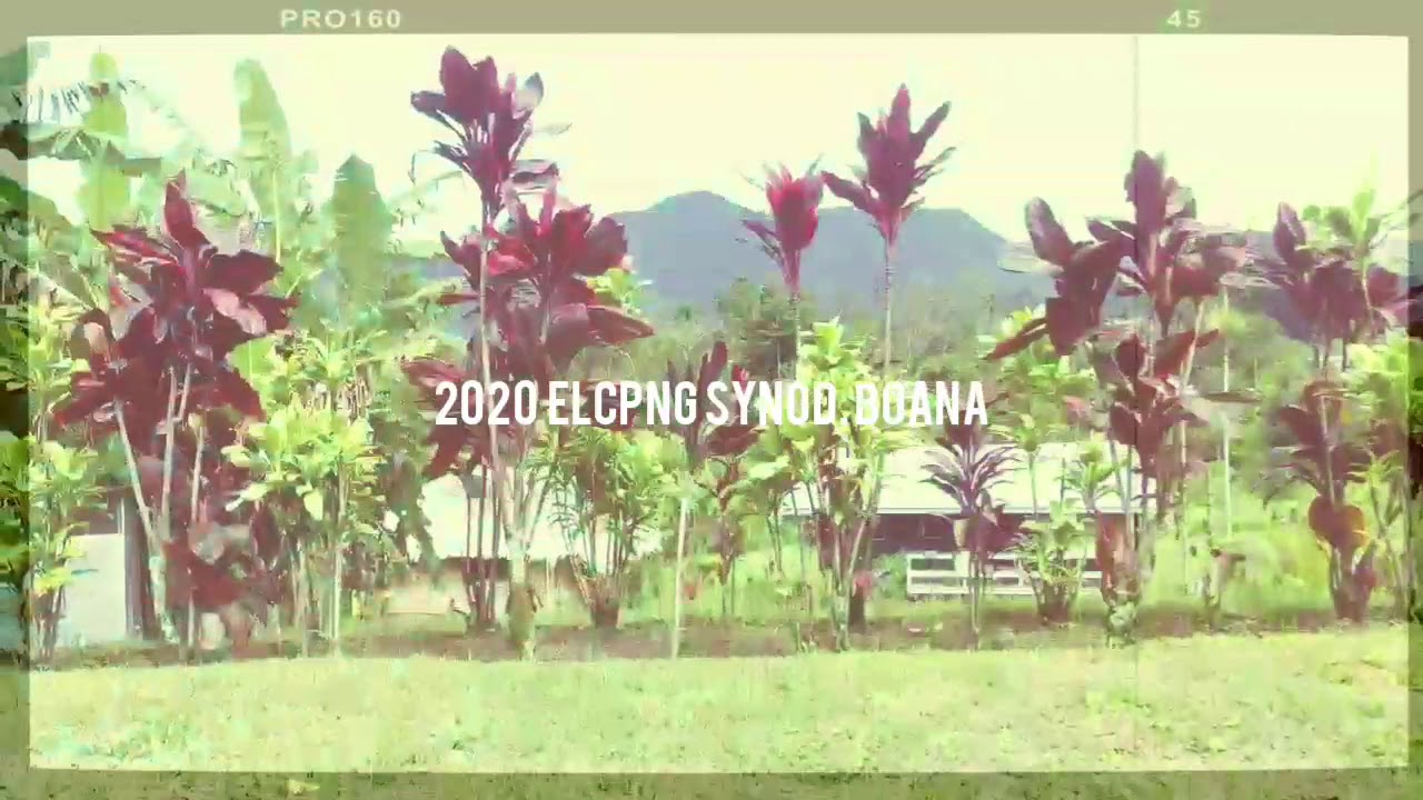 2020 ELCPNG Synod, Boana, Morobe Province - YouTube
