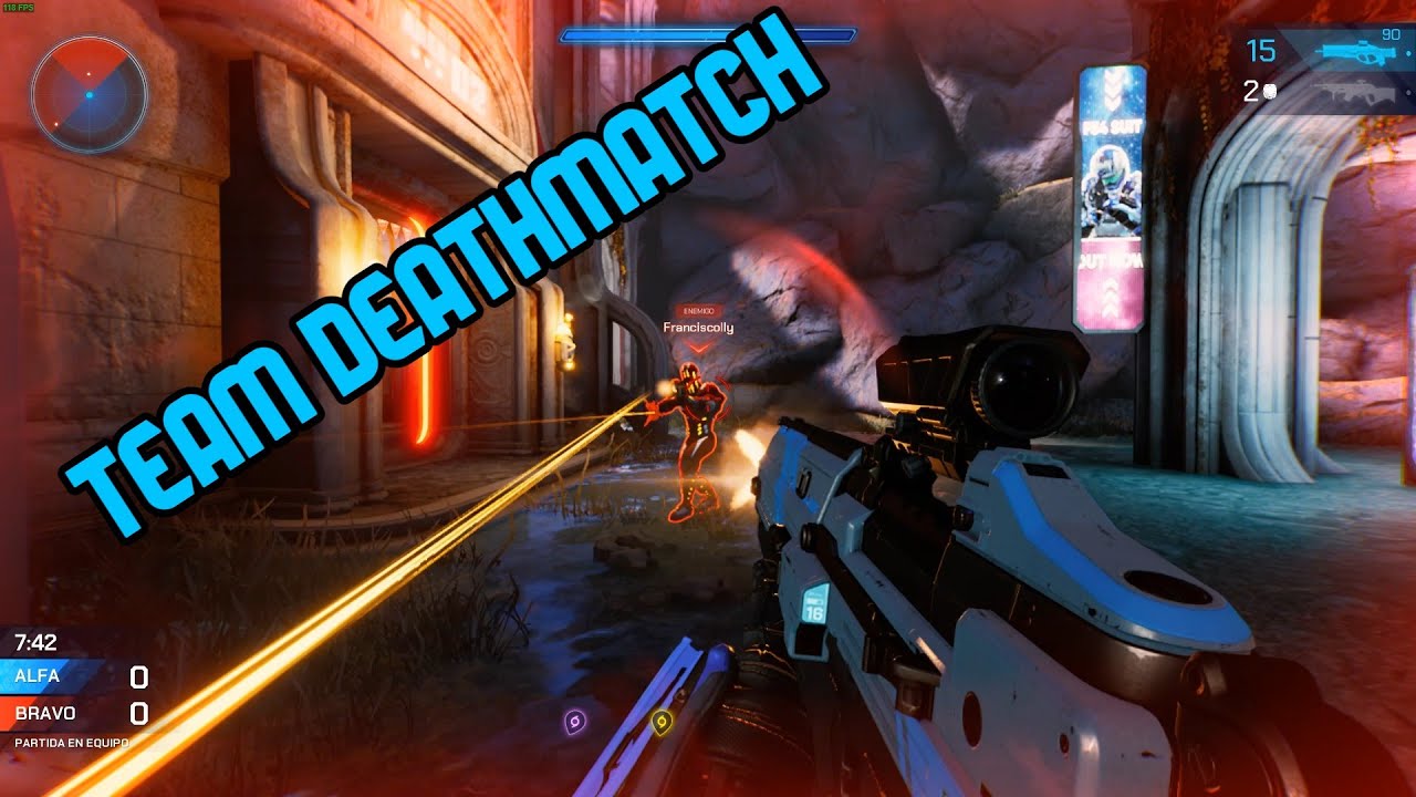 SPLITGATE ARENA WARFARE | TEAM DEATHMATCH | GAMEPLAY ESPAÑOL - YouTube