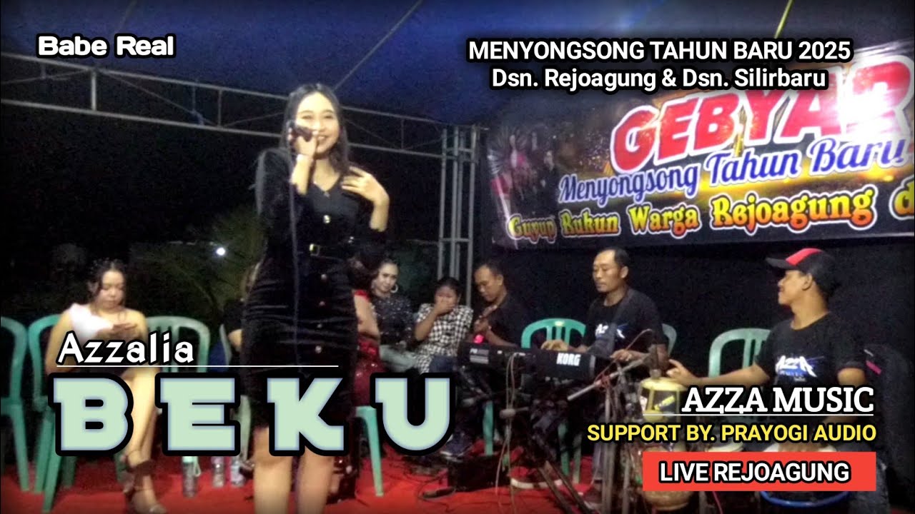 BEKU - Cover by. Azzalia - Azza music - Live Rejoagung || Menyongsong ...
