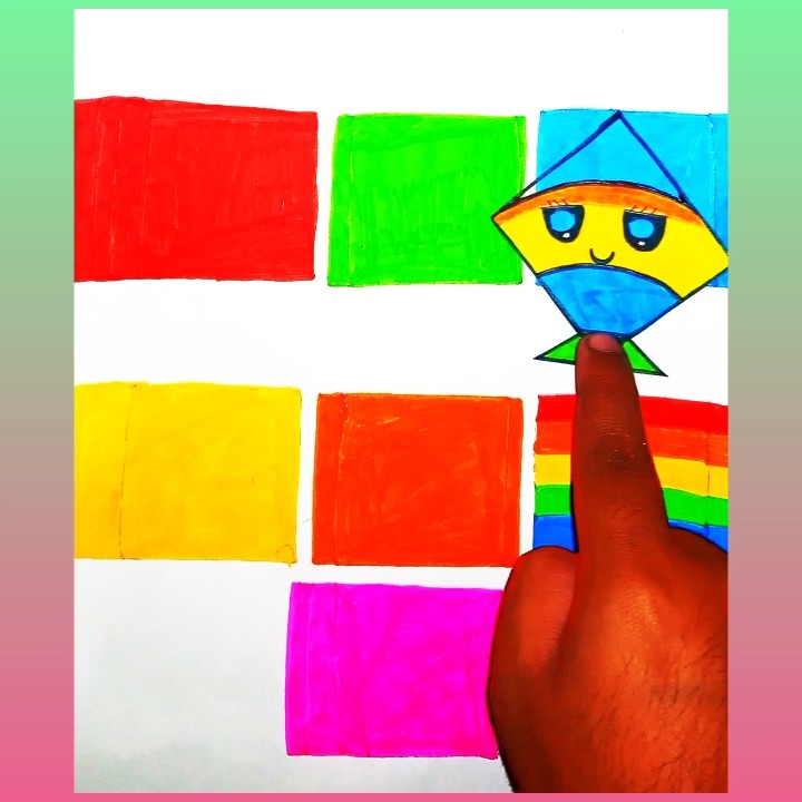 Multi Eyes Kite🪁 #art #drawing #shorts - YouTube