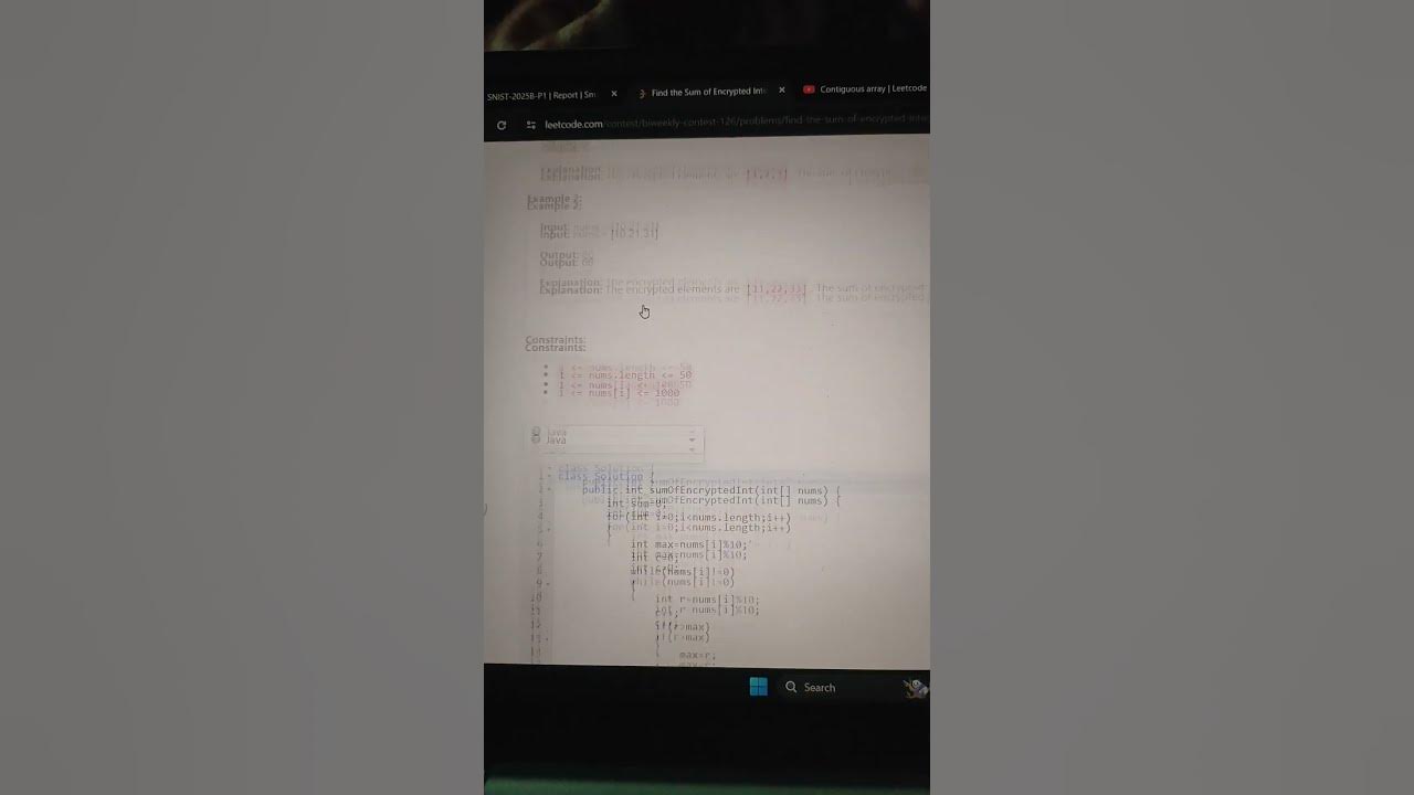 Leetcode Contest Leetcode Leetcodecontest Youtube