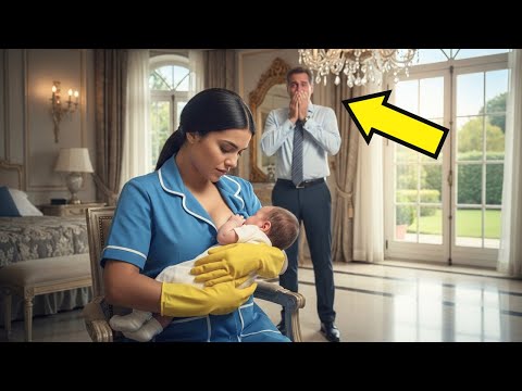 El bebé Millonario no comía nada, la limpiadora le dio leche materna y se salvó