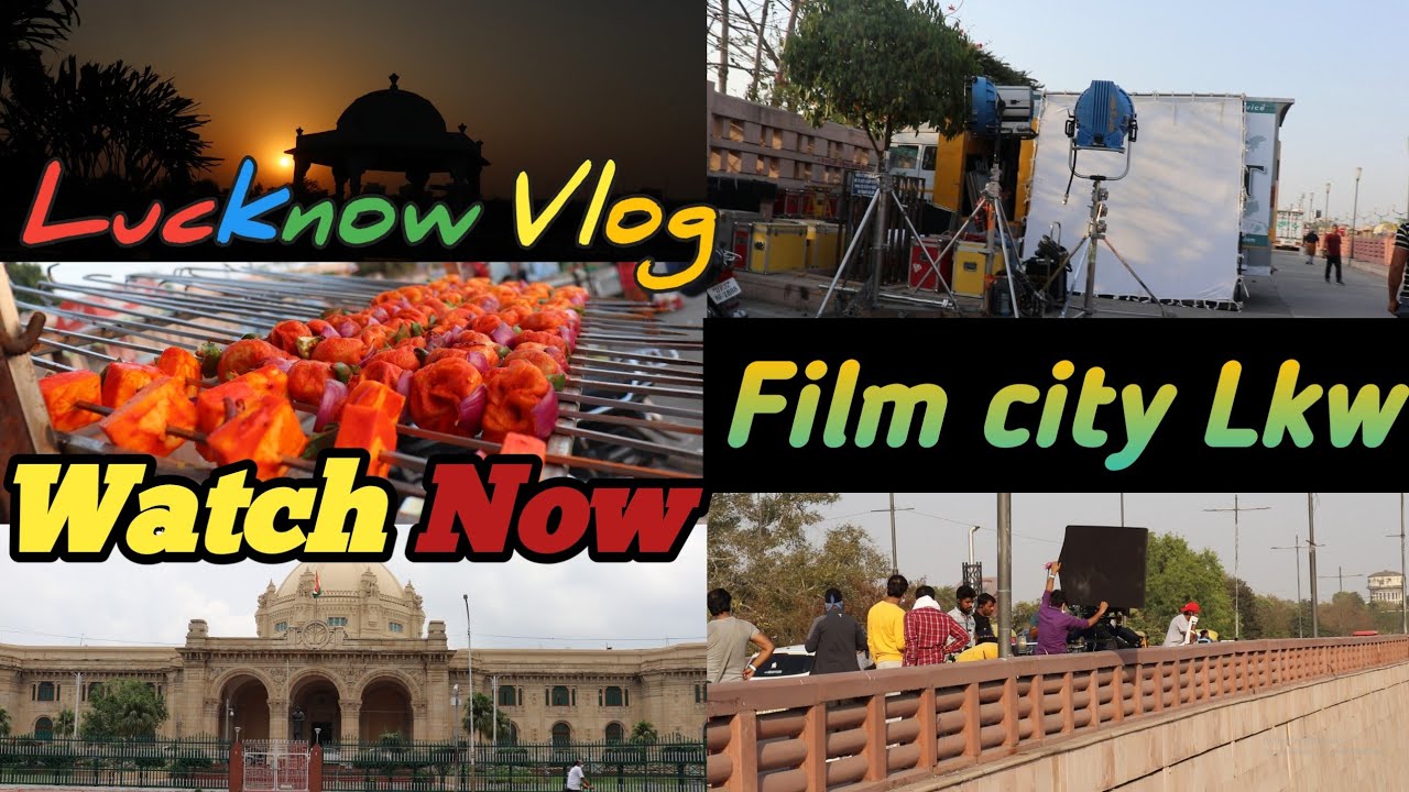 Lucknow Vlog। Film City Lucknow। ADITYA Vlog India 33। - YouTube