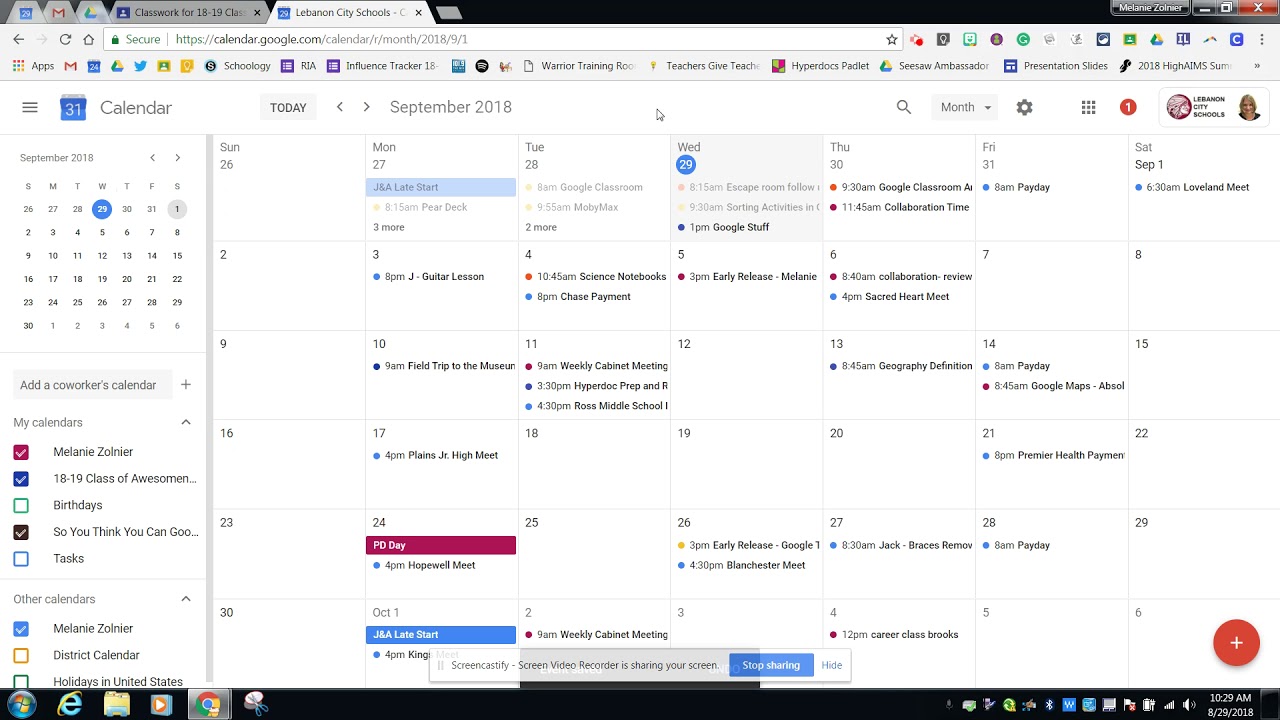 Adding Events to Classroom Calendar - YouTube