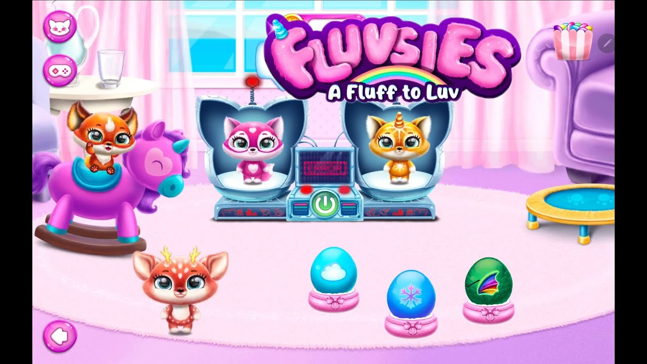 Fluvsies - A Fluv to Luv (Tutotoons) - Cute Fun Game Part 2 - YouTube
