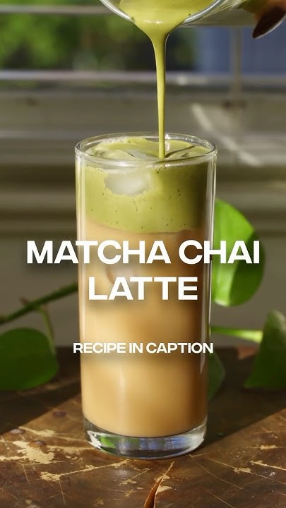 Spicy Chai with earthy notes of our mushroom matcha is a match made in ...