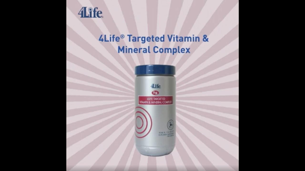 4LIFE Targeted Vitamin & Mineral Complex - YouTube