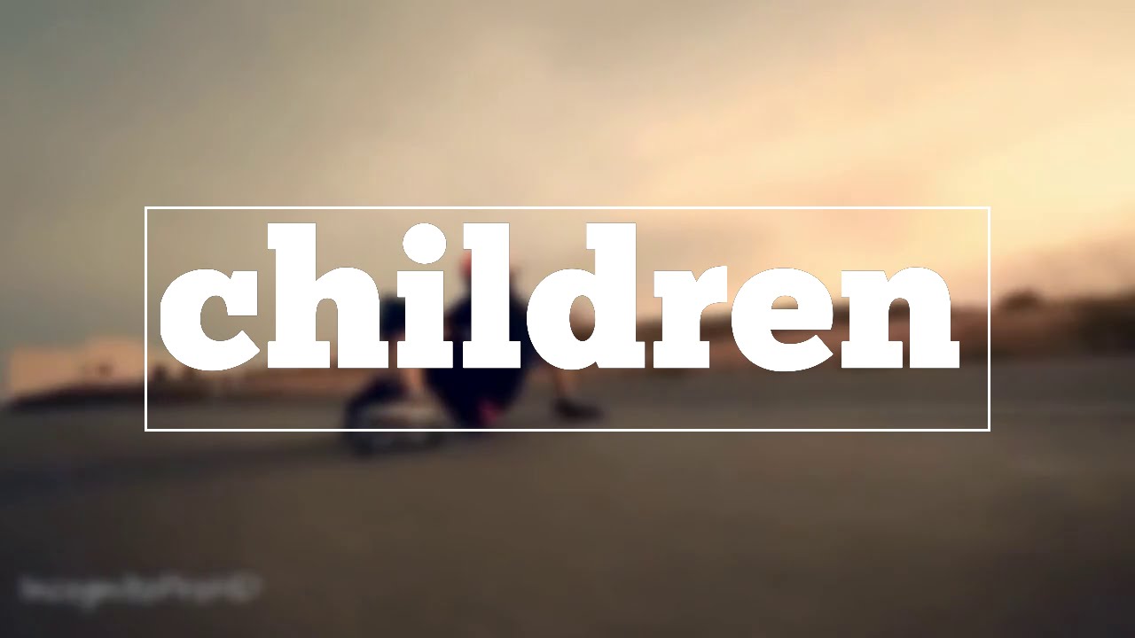 How to spell children - YouTube