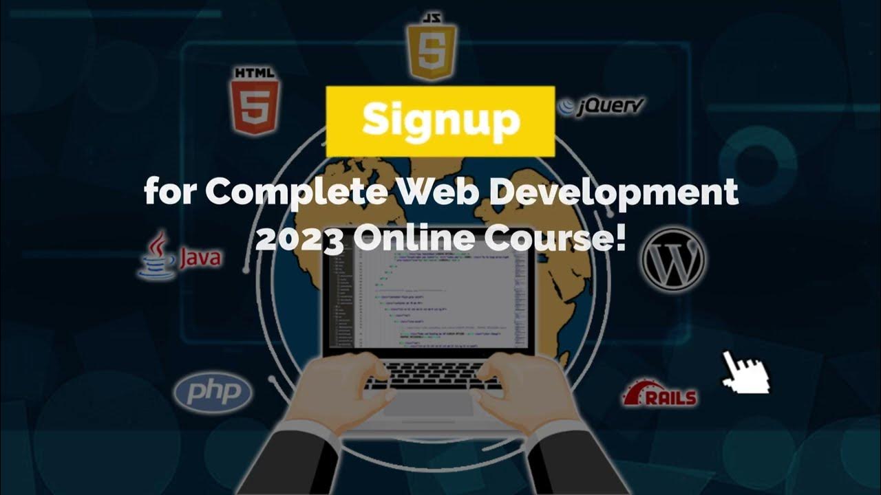 The Complete Web Development 2023: Bootcamp | Learnfly - YouTube