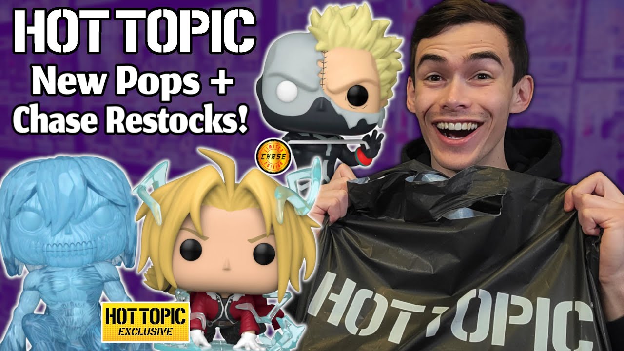 New Anime Pops + Chase Restocks At Hot Topic! (Funko Pop Hunting) - YouTube