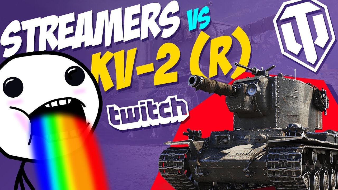 Streamers vs KV-2 (R) Valhallan Ragnarok | World of Tanks - YouTube
