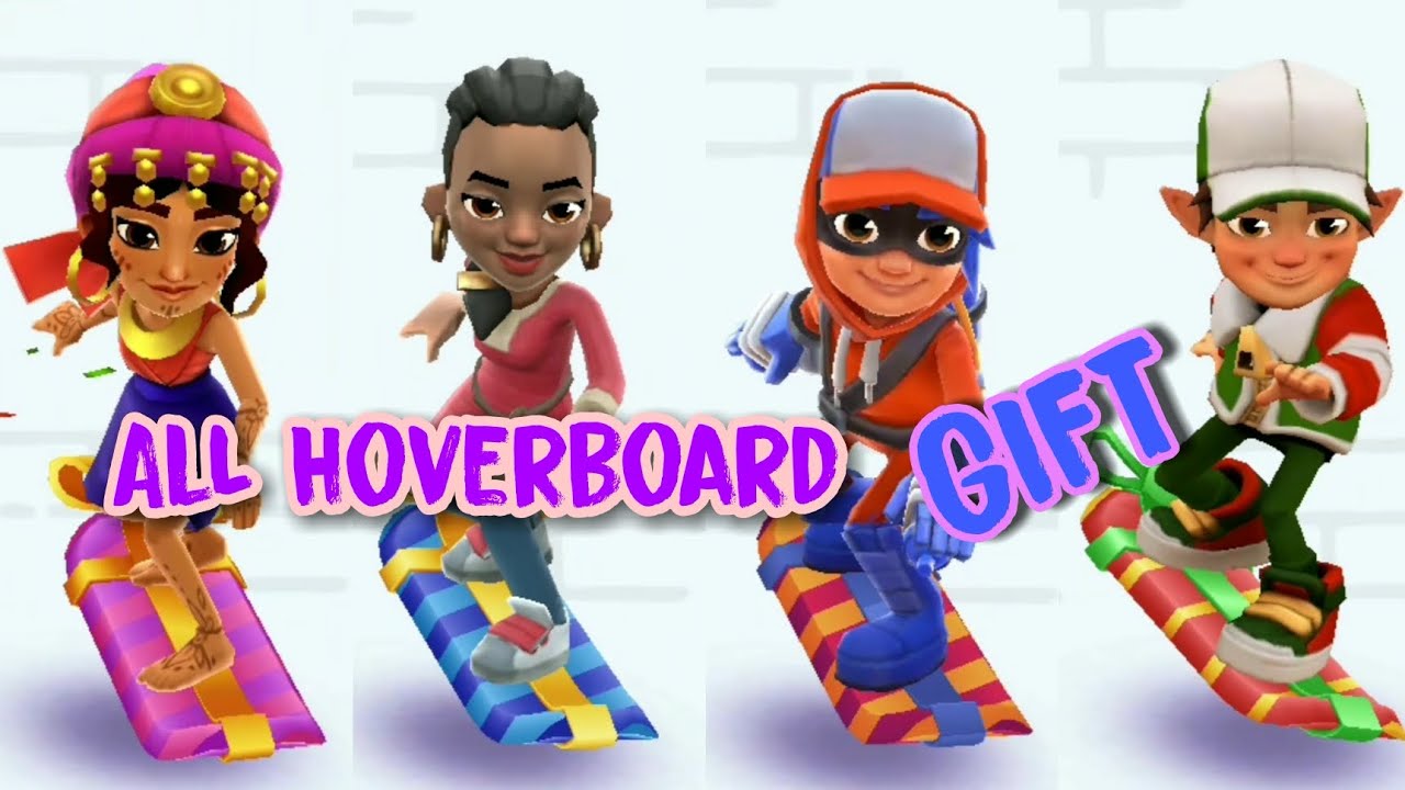 Subway Surfers All Hoverboard Gift !! 🎁 - YouTube
