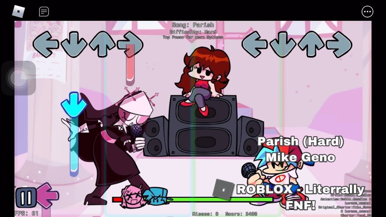 “What?” - Parish (Hard) by Mike Geno (Freeplay) - Literally FNF! - YouTube