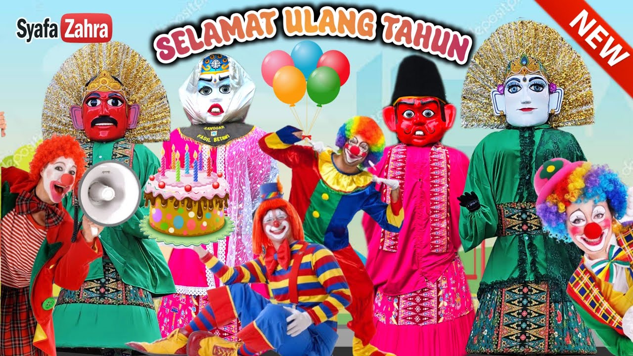 🌈 ONDEL-ONDEL & BADUT ULANG TAHUN - YouTube