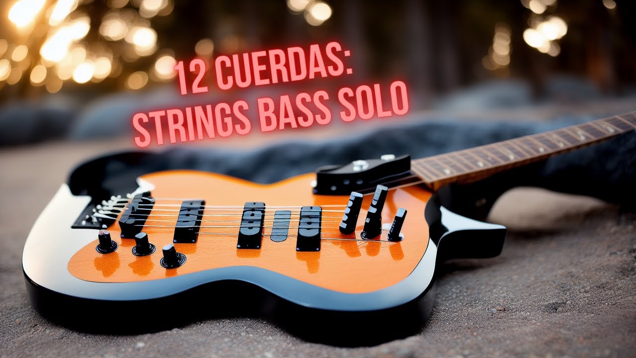 Descubre el Sonido INCREÍBLE del BAJO de 12 CUERDAS 🎸 | Solo con The ...