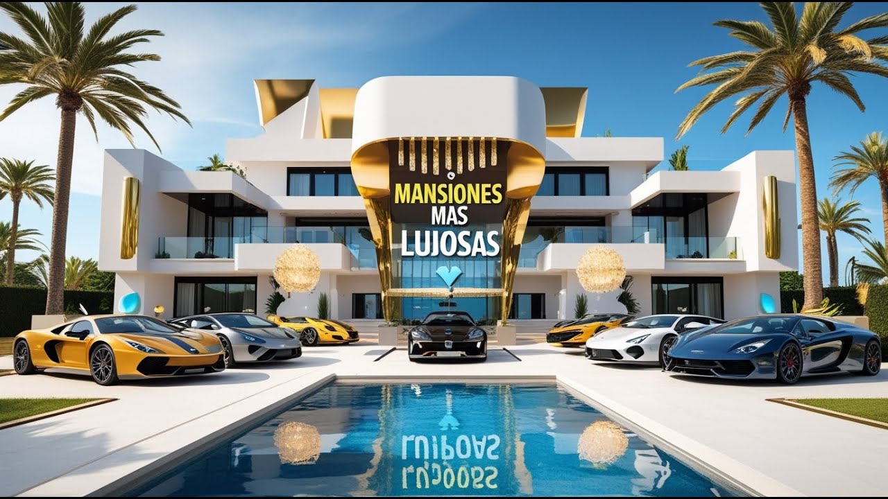 🏰 Las Mega Mansiones MÁS LUJOSAS del Mundo | Extravagancia Sin Límites ...