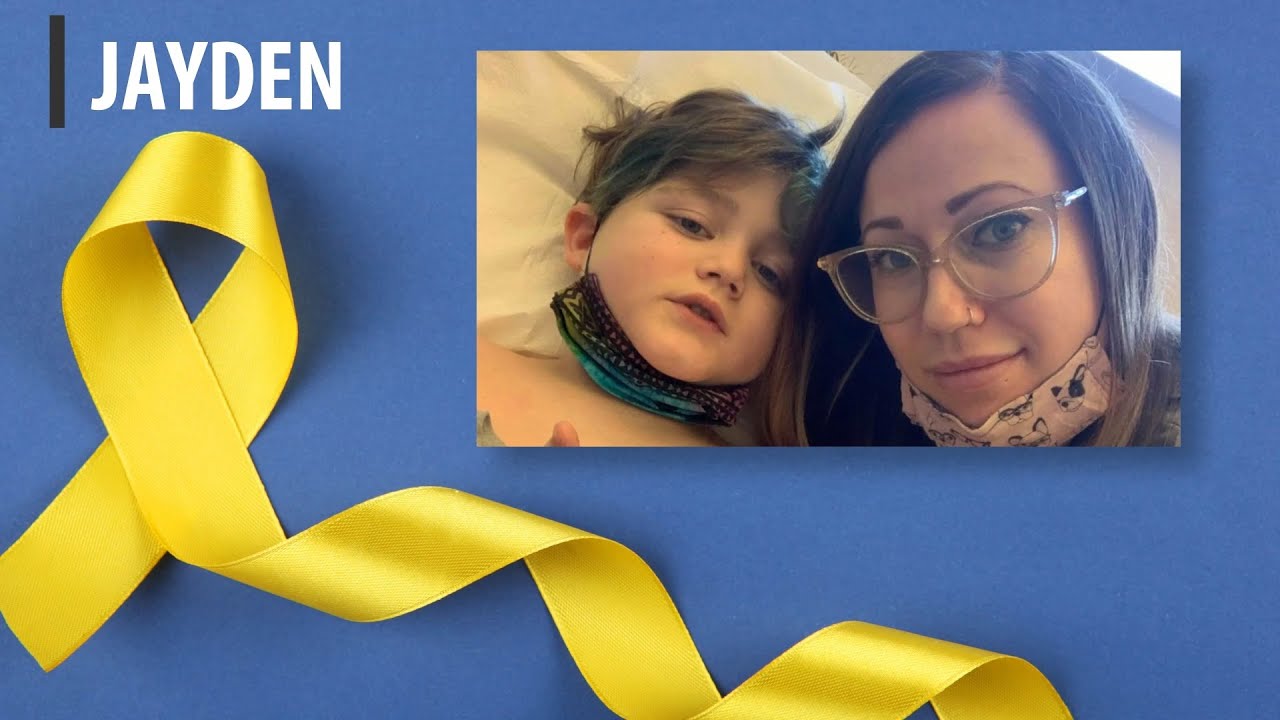 Childhood Cancer Awareness Month: Jayden - YouTube