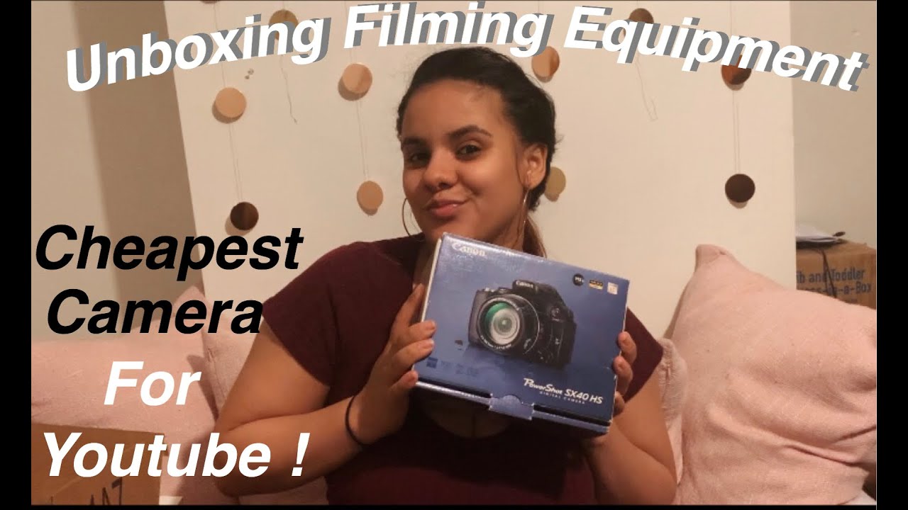 Youtube set up UNDER $400 | CHEAPEST Camera For YOUTUBE affordable ...