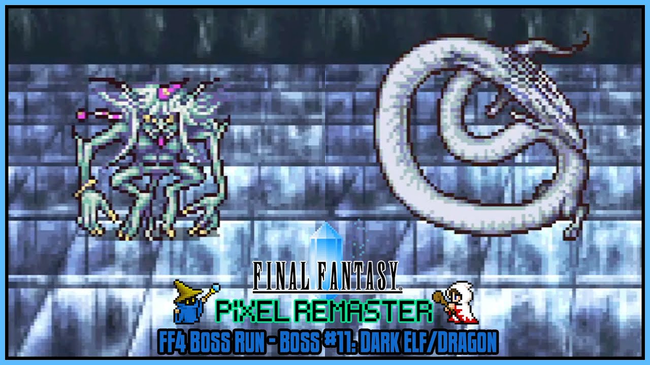 Final Fantasy Pixel Remaster Boss Run – Final Fantasy IV Boss #11: Dark ...