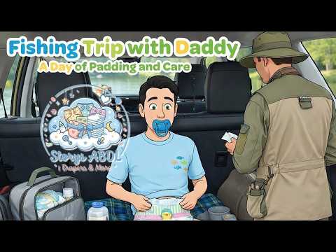 ABDL ASMR | Fishing Trip with Daddy – A Day of Padding and Care (Diaper Regression Story)