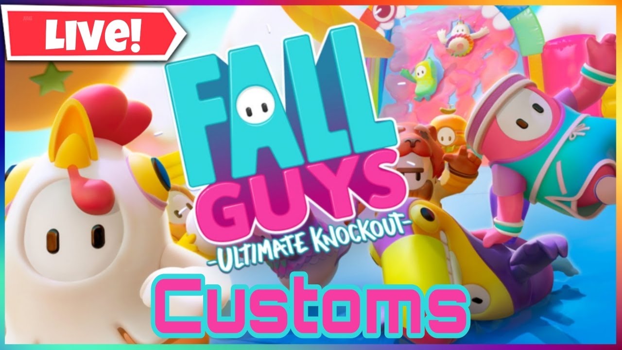 🔴 *LIVE* REAL FALL GUYS CUSTOMS WITH VIEWERS - YouTube