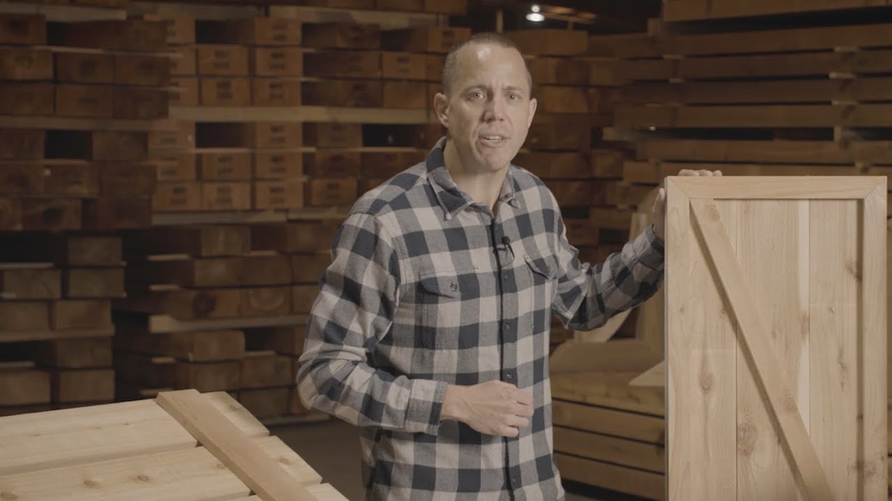 Rustic Timber Shutters - YouTube