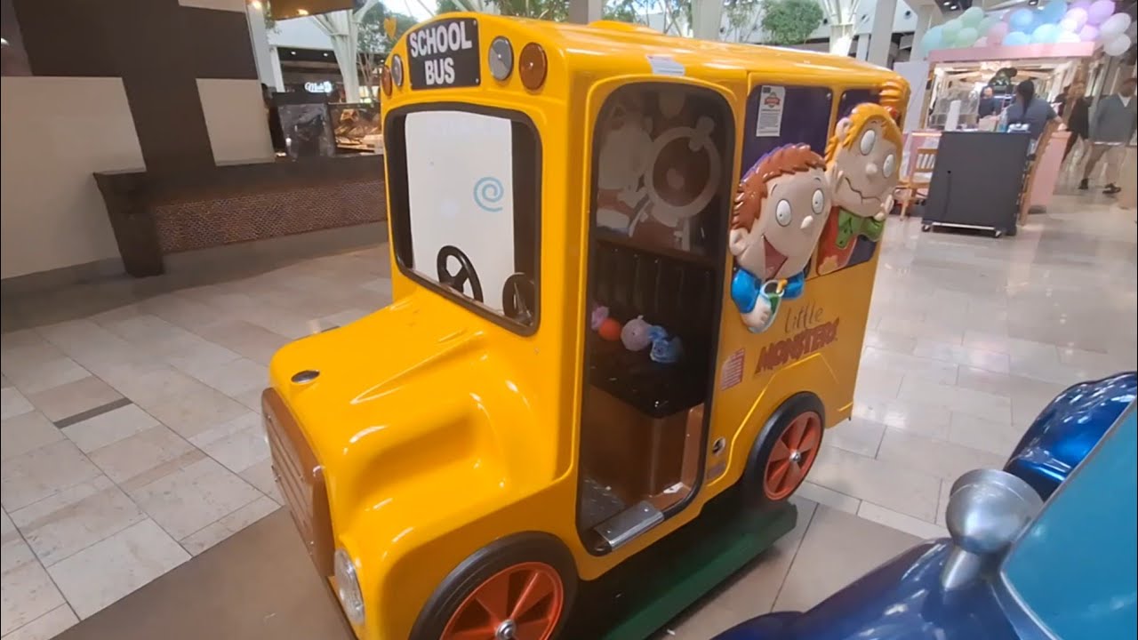 Jolly Roger Little Monsters School Bus Kiddie Ride (Eletech Refurb ...