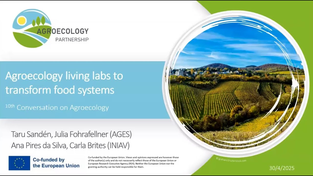 10 - Conversation on Agroecology: Agroecology living labs to transform ...