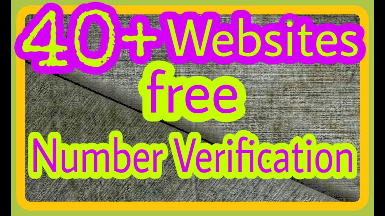 40+ number verification website | Cpa Earn Explosion | Bangla - YouTube