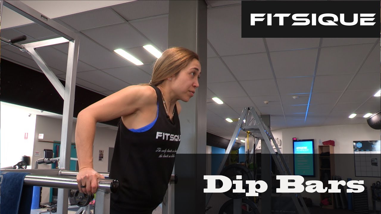UPPERBODY: Bodyweight DIPS - Chest/Tri's Exercise - YouTube