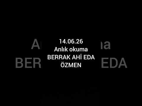 14.06.26 ANLIK OKUMA/KIYAMET BAŞLADI /SALTANATLAR KRALLIKLAR YIKILACAK
