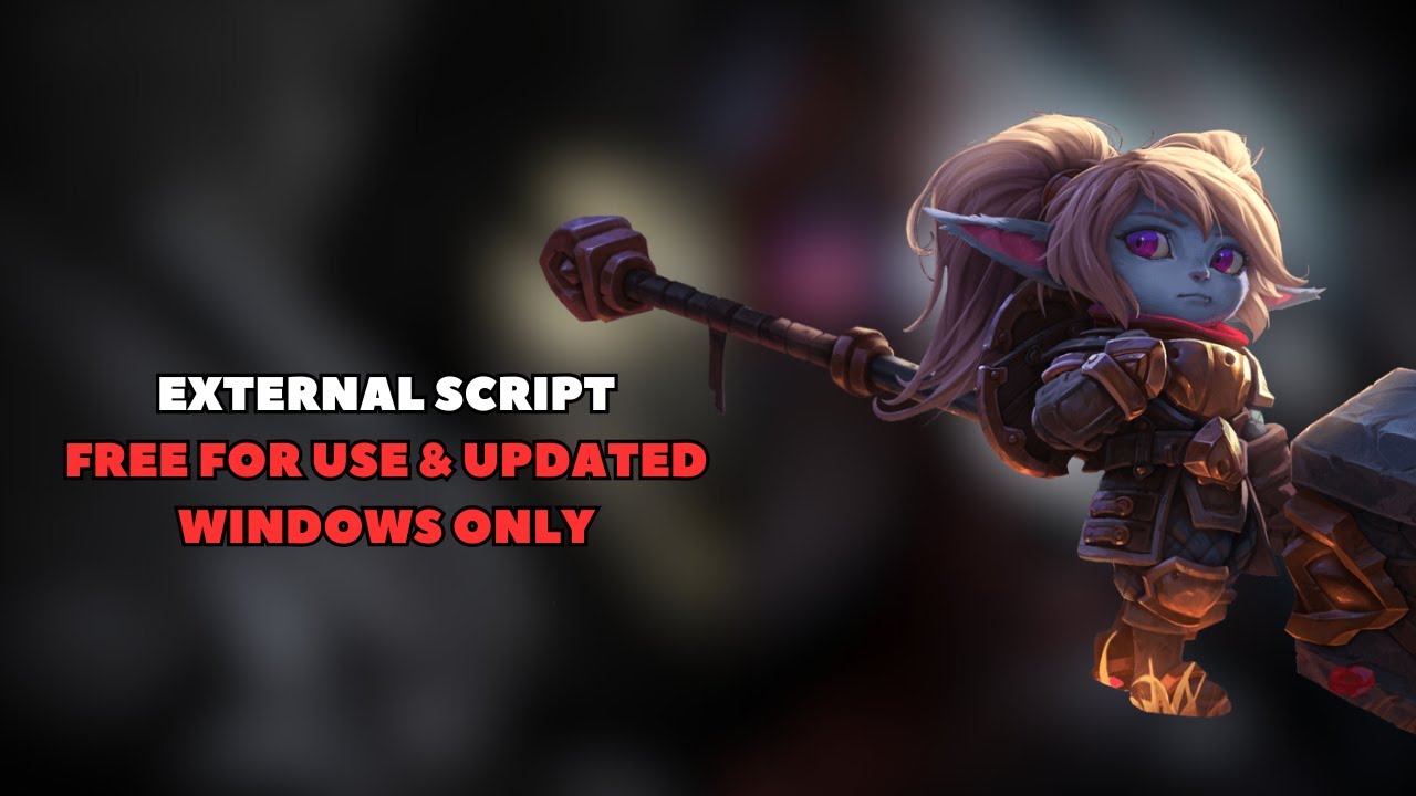 League Of Legends External Script * Showcase & FREE FOR USE - YouTube