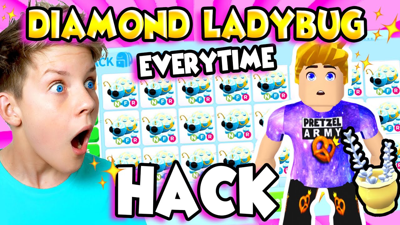 Does This HACK Get DIAMOND LADYBUGS Every Time in Roblox Adopt Me ...