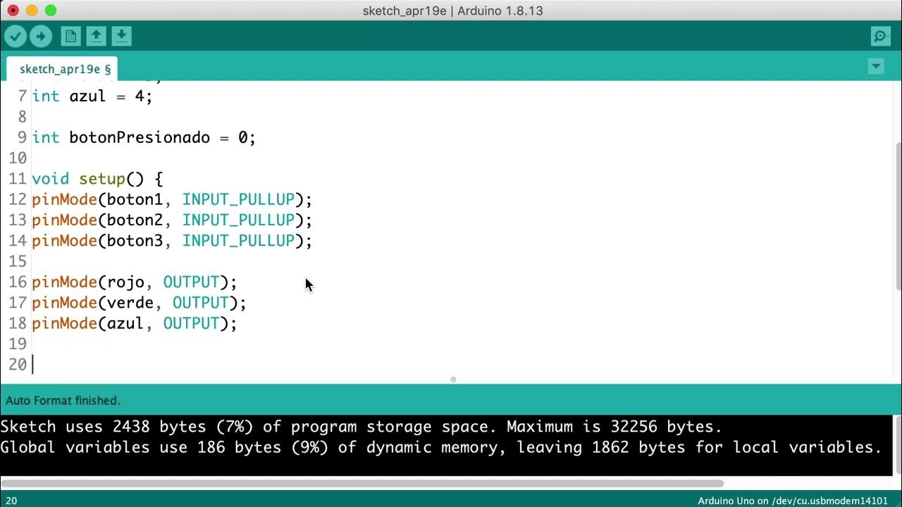 La función Switch en Arduino - YouTube