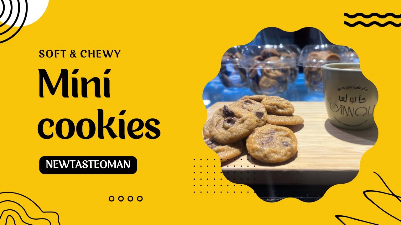 Mini Chocolate Chip Cookies Recipe | Easy Soft & Chewy Cookies at Home ...