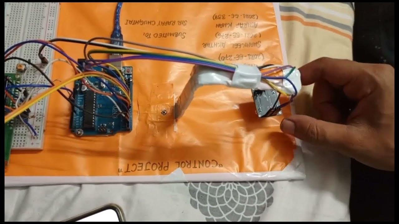 COLOR DETECTOR USING ARDUINO and TCS3200 SENSOR | By Waqar, Shakeel & Ashraf | UET Lahore - YouTube