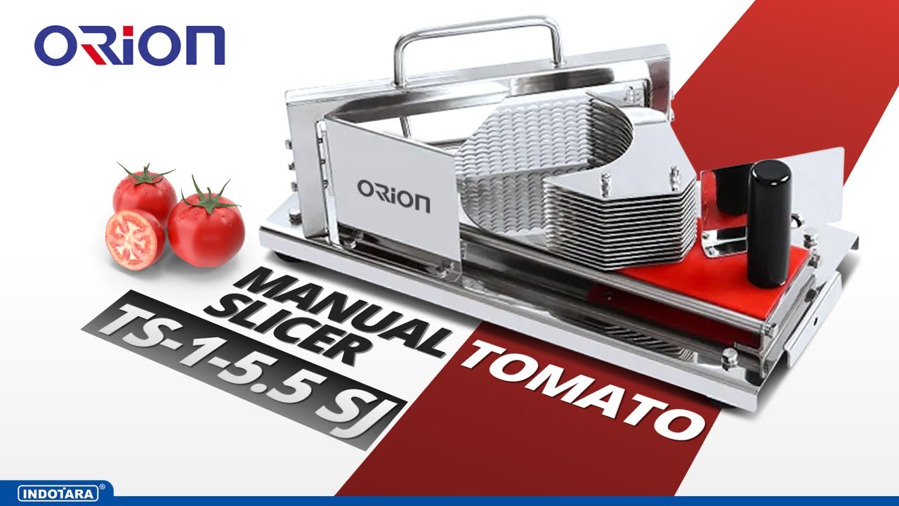 SOLUSI PRAKTIS MEMOTONG TOMAT - ORION MANUAL TOMATO SLICER TS-1-5.5 SJ ...