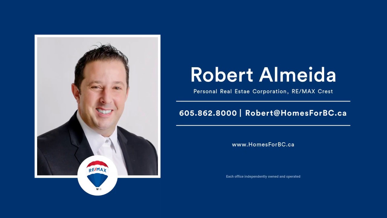 Robert Almeida Personal Real Estate Corporation Remax 12 - YouTube
