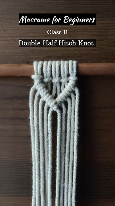 Macrame for Beginners Class 11 #macrameforbeginners #macramepattern #macrametutorial #macrame # ...