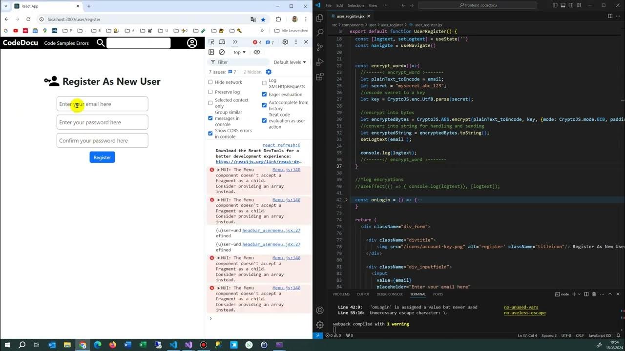 React: Solve Value of Variable is always late, delay after set. Solve with useEffect() - YouTube